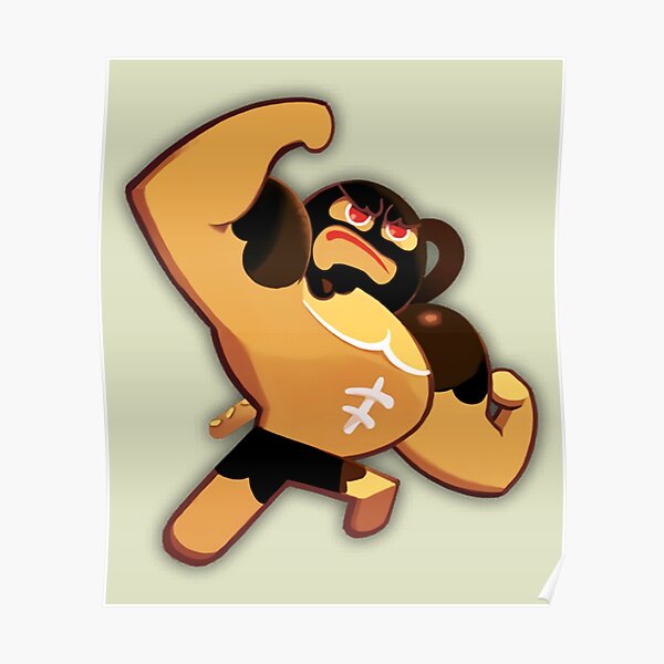 "Muscle Cookie! Cookie Run Kingdom " Poster for Sale by CaronSShubham ...