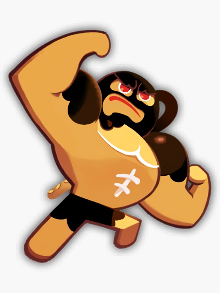 "Muscle Cookie! Cookie Run Kingdom " Sticker for Sale by CaronSShubham ...