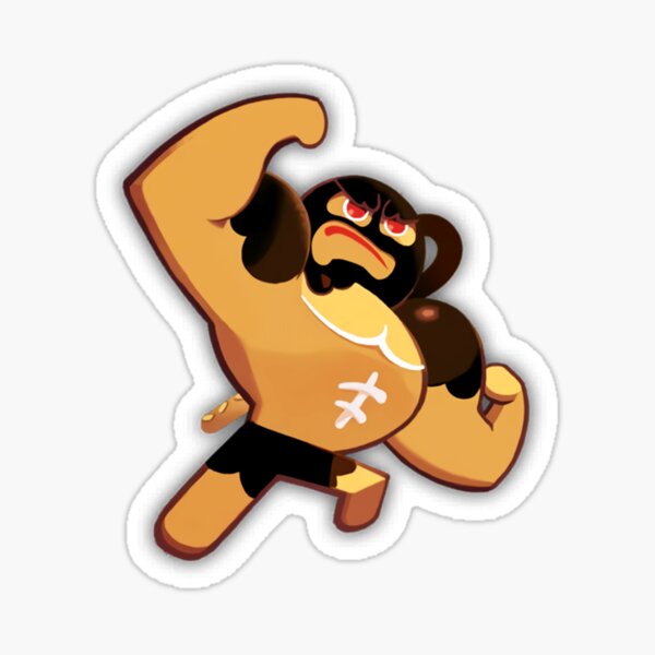 "Muscle Cookie! Cookie Run Kingdom " Sticker for Sale by CaronSShubham ...