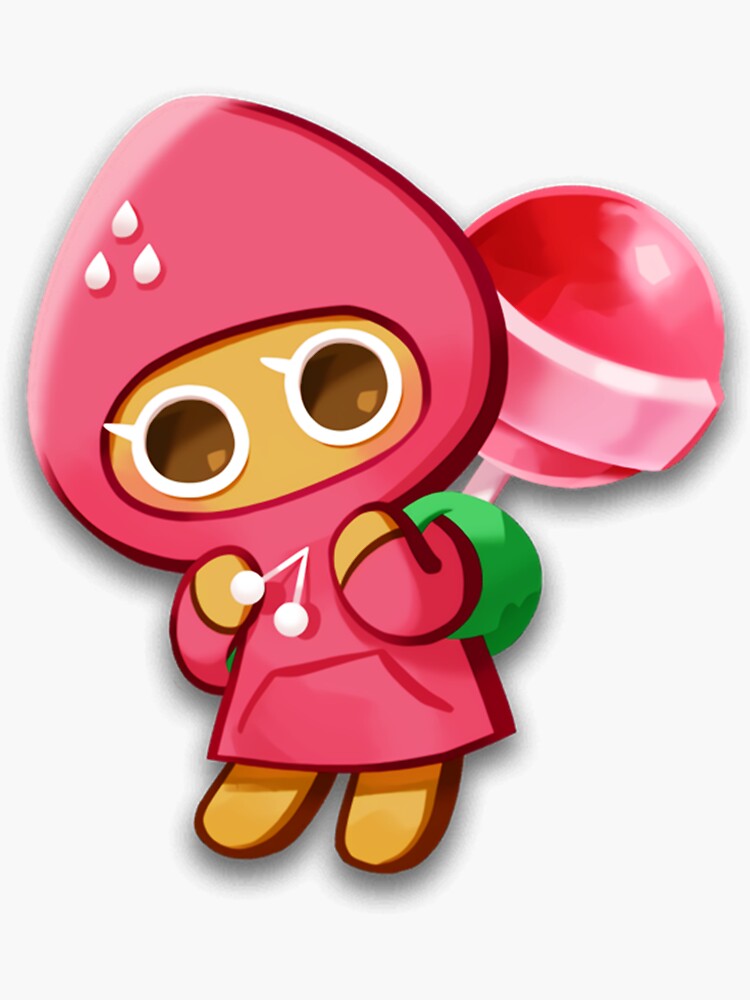 "Strawberry Cookie! Cookie Run Kingdom " Sticker for Sale by ...
