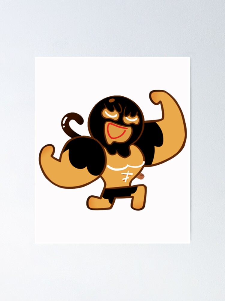 "Muscle Cookie! Cookie Run Kingdom " Poster for Sale by CaronSShubham ...