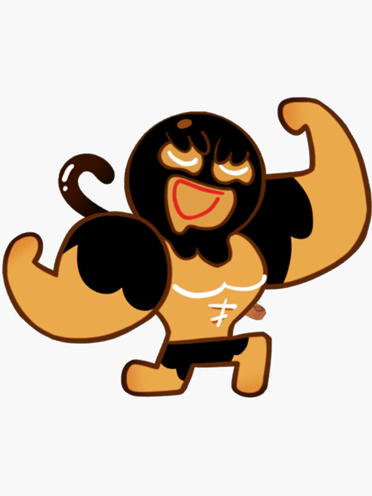 "Muscle Cookie! Cookie Run Kingdom " Sticker for Sale by CaronSShubham ...