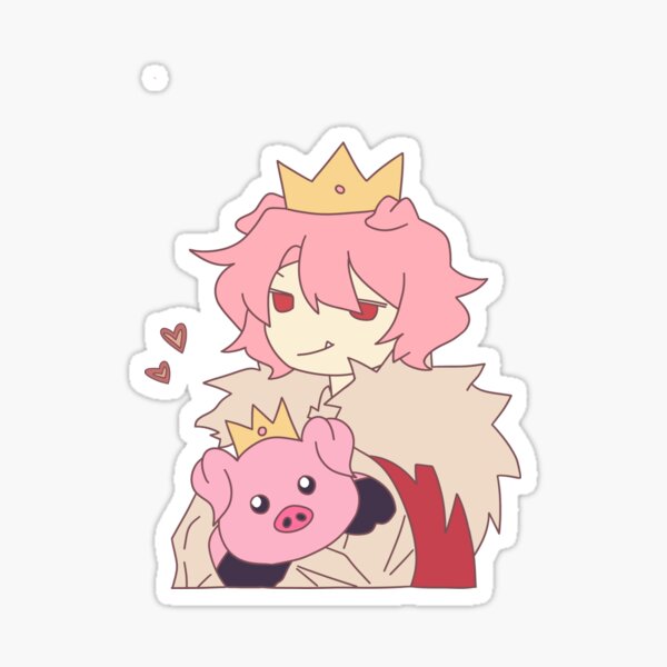 "Technoblade sticker" Sticker for Sale by LittleAnasArt | Redbubble