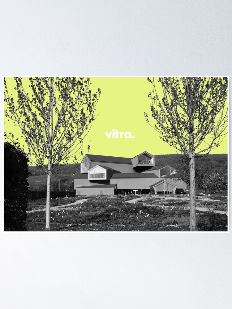 "Vitra House Design Museum" Poster for Sale by stefansop | Redbubble