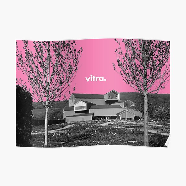 "Vitra House Design Museum" Poster for Sale by stefansop | Redbubble