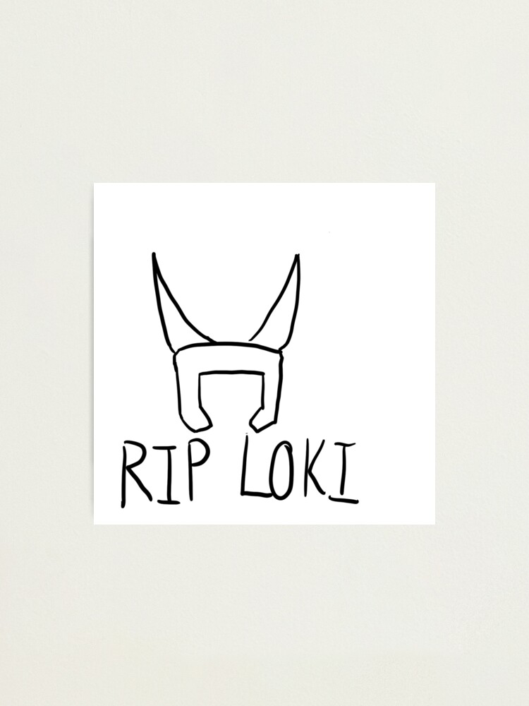 "Thor love and thunder rip loki" Photographic Print for Sale by vantasy11 | Redbubble