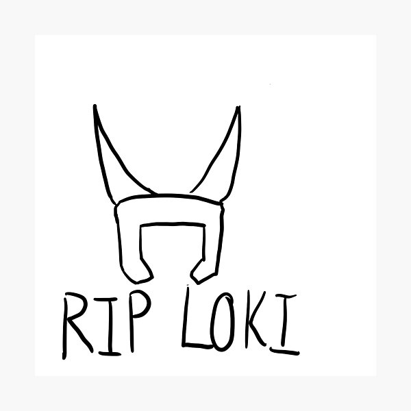 "Thor love and thunder rip loki" Photographic Print for Sale by vantasy11 | Redbubble