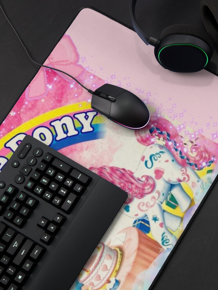 "80s aesthetic g1 mlp birthday pony party " Mouse Pad for Sale by ...