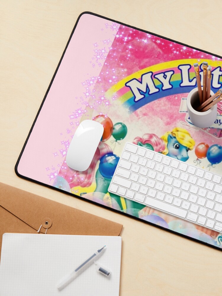 "80s aesthetic g1 mlp birthday pony party " Mouse Pad for Sale by ...