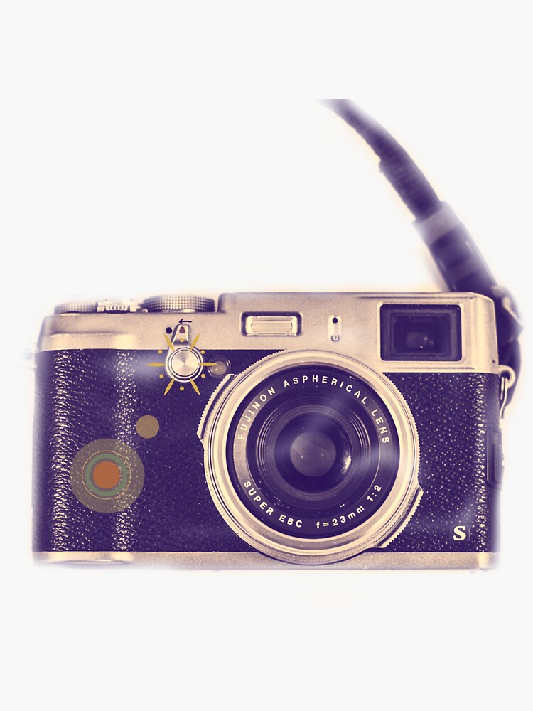 "vintage camera" Sticker for Sale by arctichamster1 | Redbubble