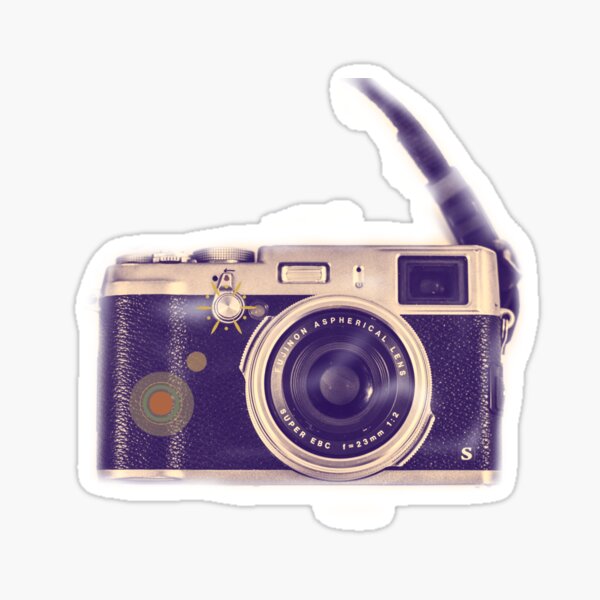 "vintage camera" Sticker for Sale by arctichamster1 | Redbubble