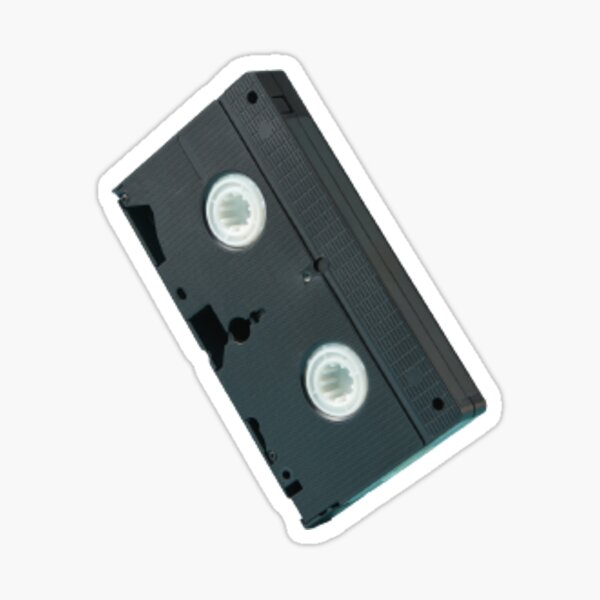 "VHS" Sticker for Sale by AndesTees | Redbubble