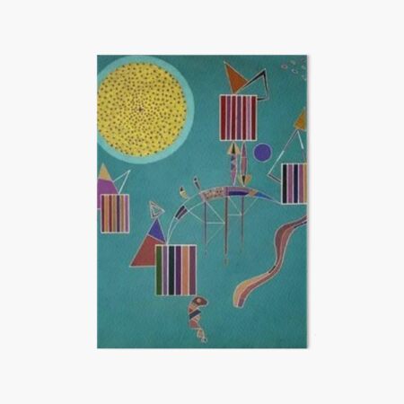 "Intime message art of wassily kandinsky classic poster " Art Board ...