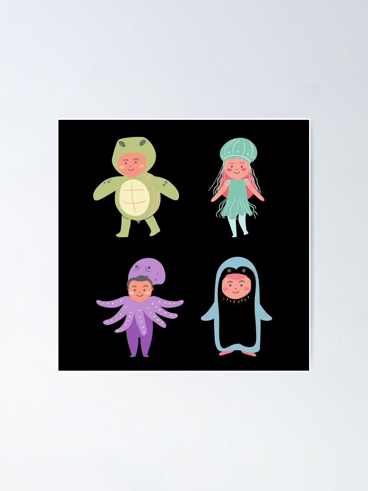 "animals custom sticker pack" Poster for Sale by stickers-packs | Redbubble