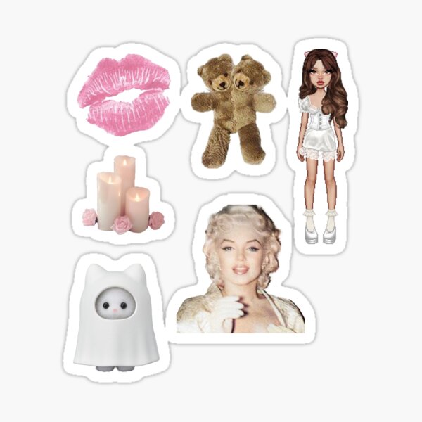 "coquette" Sticker for Sale by spoiledbratz | Redbubble