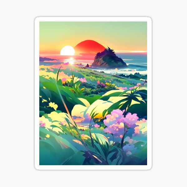 "Oceanside" Sticker for Sale by holosomnia | Redbubble