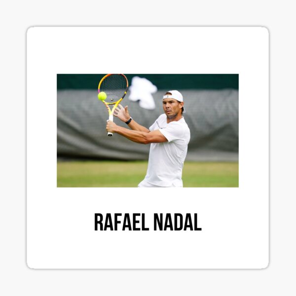 "Rafael Nadal" Sticker for Sale by LouisdeGDM | Redbubble