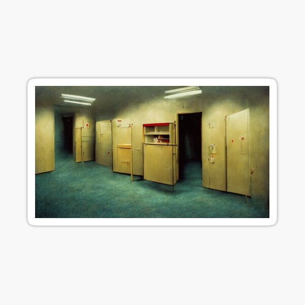 "Liminal creeper..." Sticker for Sale by DarkIndigo | Redbubble