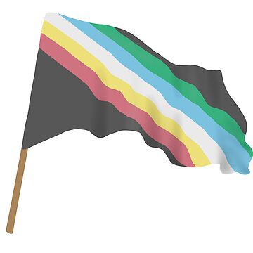"Disability pride flag " Poster for Sale by Becky-Marie | Redbubble
