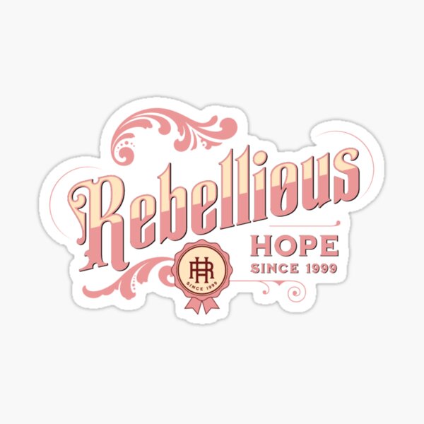 "Rebellious Hope bowelbabe" Sticker for Sale by AH94 | Redbubble
