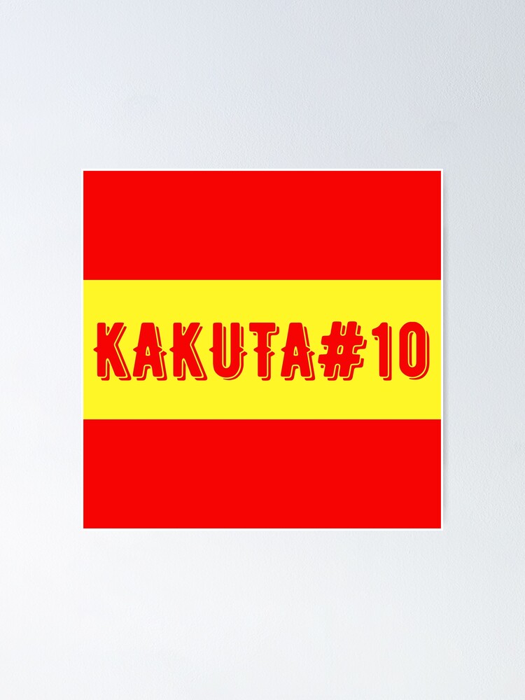 "GAEL KAKUTA #10 MA TEAM RCL" Poster for Sale by Jero-fan | Redbubble