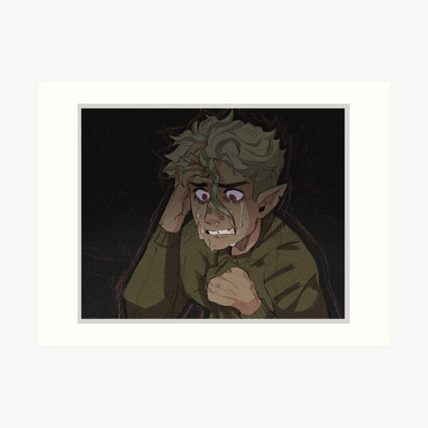 "Hunter mental breakdown - TOH" Art Print for Sale by XiepCat | Redbubble