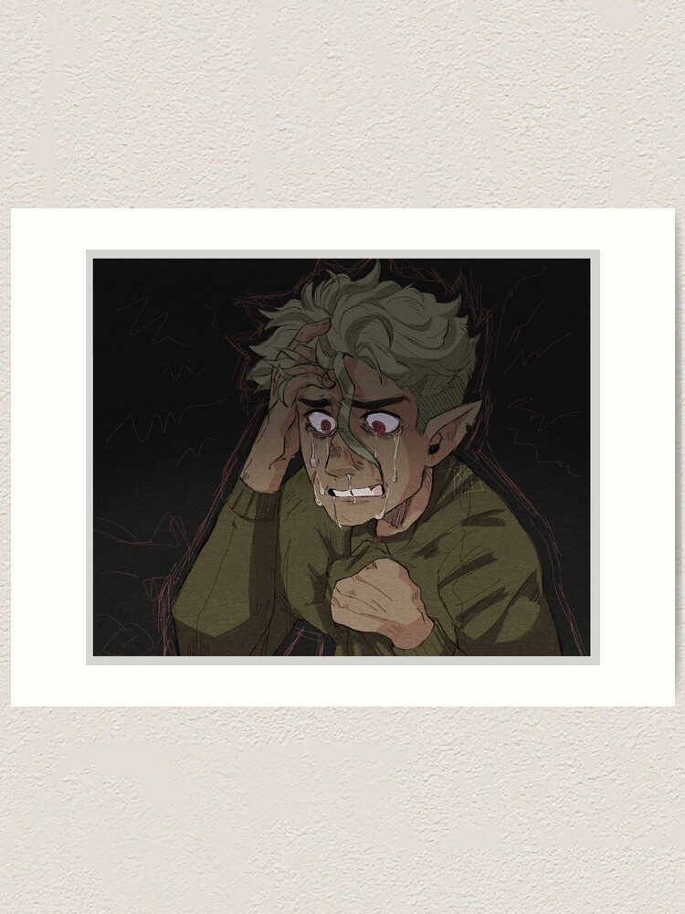 "Hunter mental breakdown - TOH" Art Print for Sale by XiepCat | Redbubble