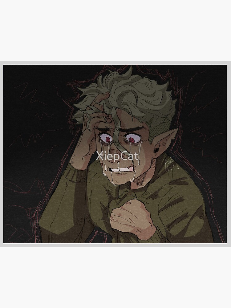 "Hunter mental breakdown - TOH" Art Print for Sale by XiepCat | Redbubble