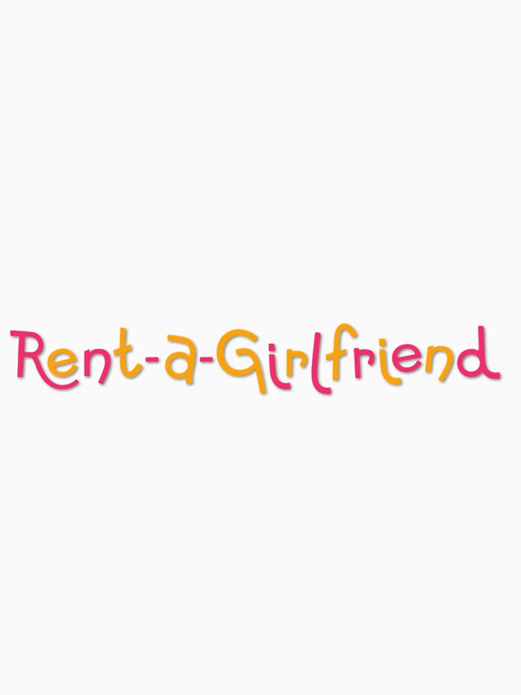 " Rent a GirlFriend Logo" T-shirt for Sale by Jen0v | Redbubble | rent ...