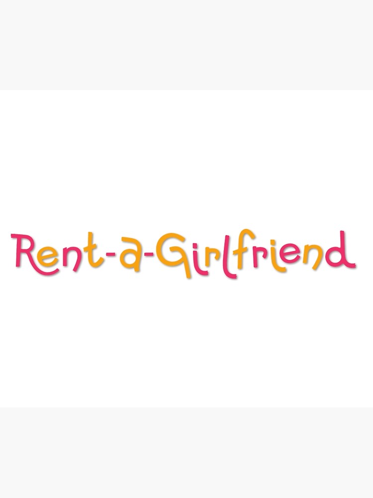 " Rent a GirlFriend Logo" Art Print for Sale by Jen0v | Redbubble