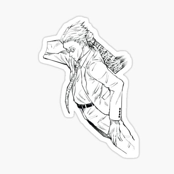 "Jujutsu Kaisen Nanami" Sticker for Sale by Emi09 | Redbubble