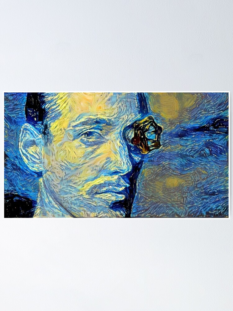 Póster «Half-Life Mr. Valve Abre tus ojos Versión Noche estrellada» de ...