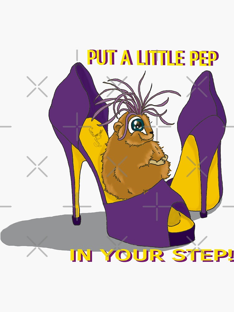 "Silly Little Pep " Sticker for Sale by cameoivory | Redbubble