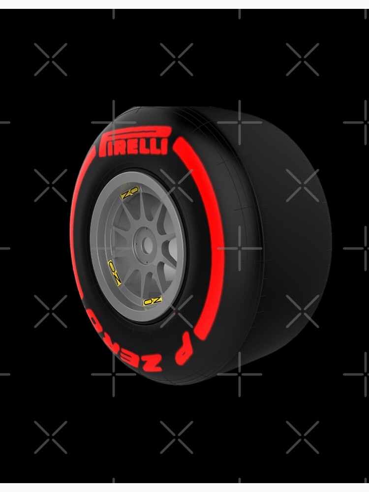 "Formula One Pirelli Soft Tire Sticker " Poster for Sale by F1-Undone ...