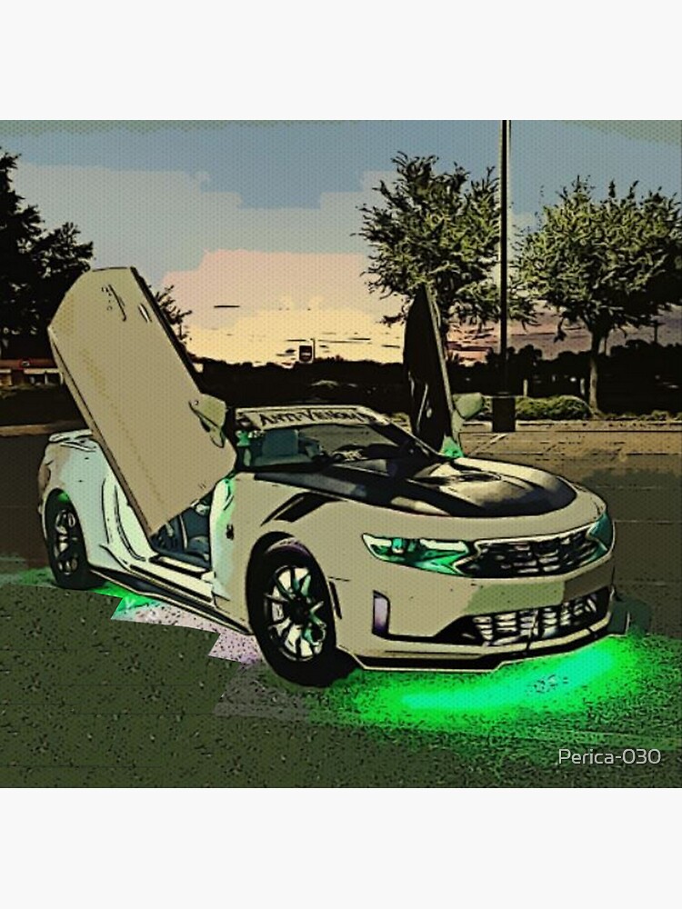 "Mustang Camaro" Sticker for Sale by Perica-030 | Redbubble