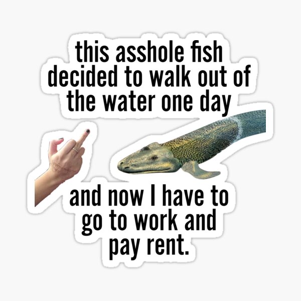 "Primordial soup memes" Sticker for Sale by H3arthack3r | Redbubble