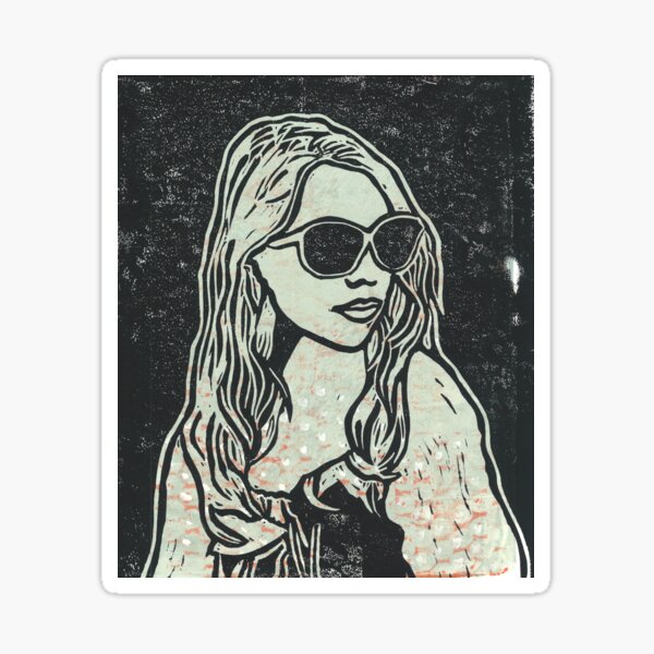 "Self Portrait" Sticker for Sale by APeavey13 | Redbubble