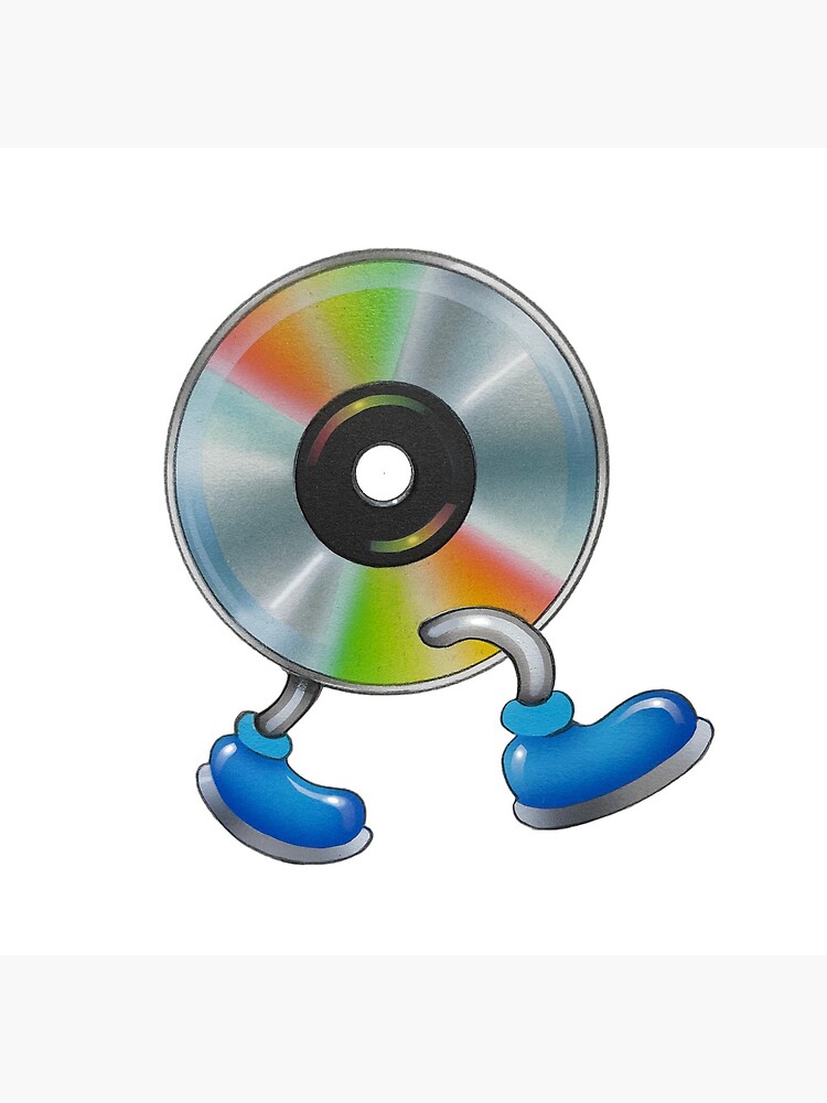 Póster «DVD/CD de dibujos animados caminando» de jimcherry3 | Redbubble