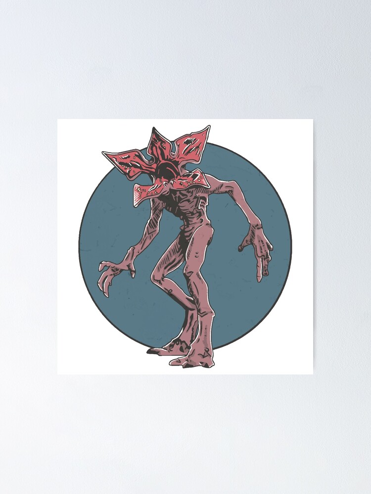 "Stranger Things, Demogorgon" Poster for Sale by AvosTear | Redbubble