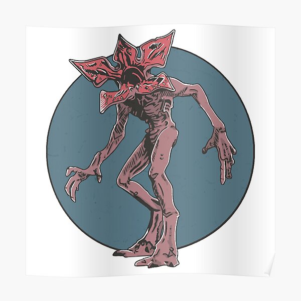 "Stranger Things, Demogorgon" Poster for Sale by AvosTear | Redbubble