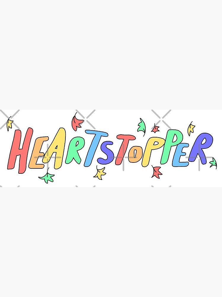 "Heartstopper lettering" Poster for Sale by creativemaster1 | Redbubble