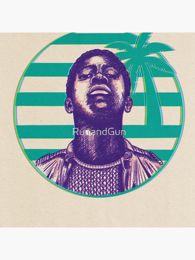 "Snowfall TV Art" Sticker for Sale by RunandGun | Redbubble