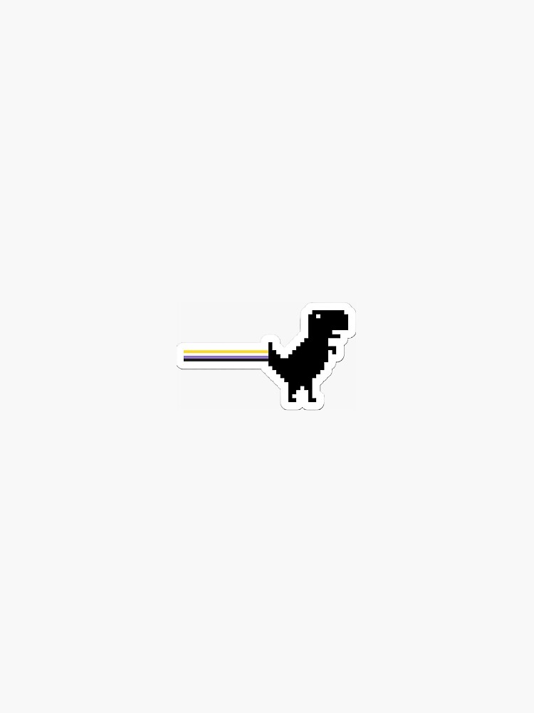 "Google Non-Binary Dinosaur " Sticker for Sale by dylansdrowsy | Redbubble