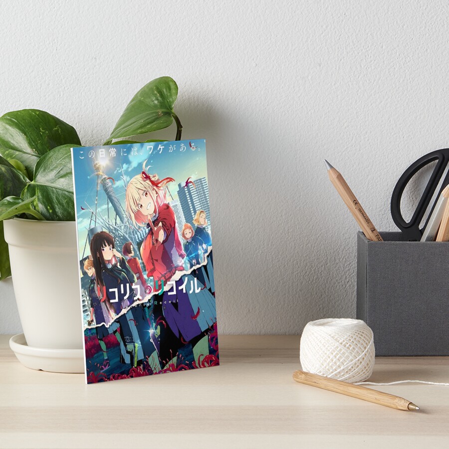 "Lycoris Recoil" Art Board Print for Sale by comFad | Redbubble