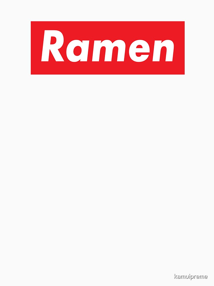 "Ramen Preme Logo" T-shirt for Sale by kamuipreme | Redbubble
