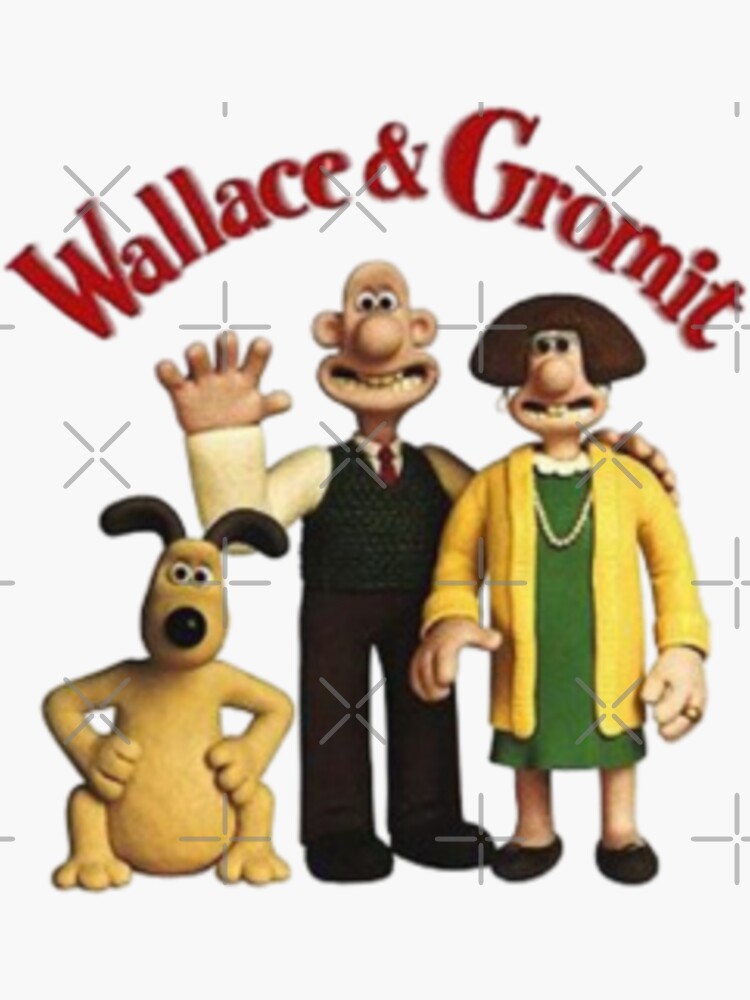 " wallace and gromit" Sticker for Sale by latifashion | Redbubble