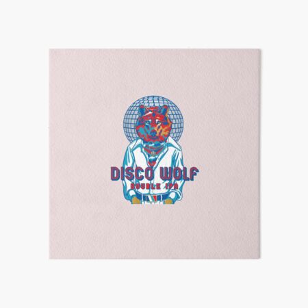 "Disco Wolf Double IPA" Art Board Print for Sale by ConstantinoTees ...