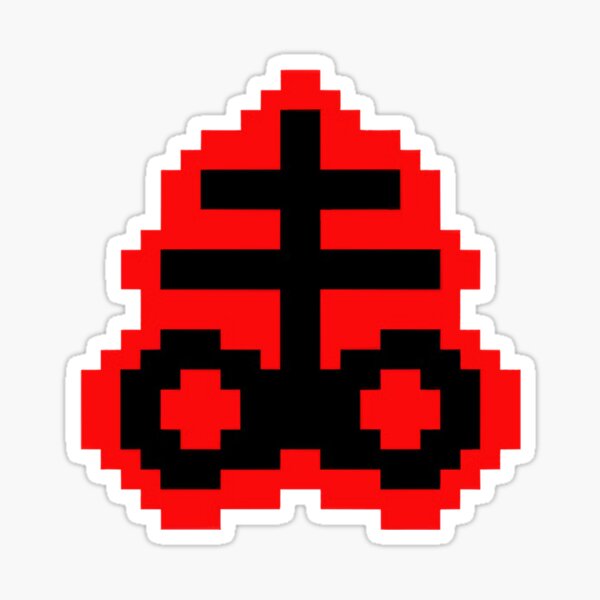 "Binding Of Isaac Symbol " Sticker for Sale by RandyRichmond | Redbubble