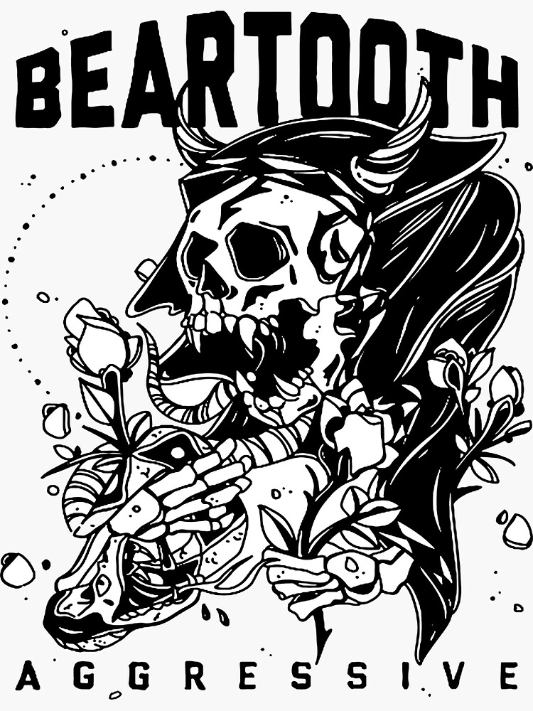 "beartooth new best design 100 % unique" Sticker for Sale by lajaedy ...