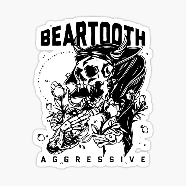 "beartooth new best design 100 % unique" Sticker for Sale by lajaedy ...